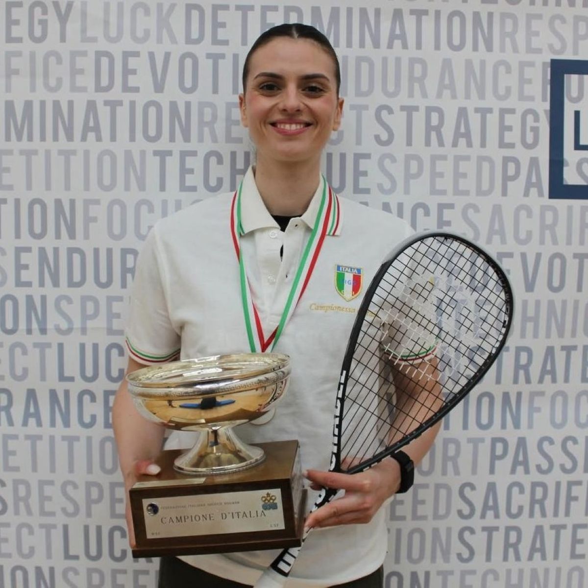 Cristina Tartarone wins fourth Italian National Squash Championship ti ...