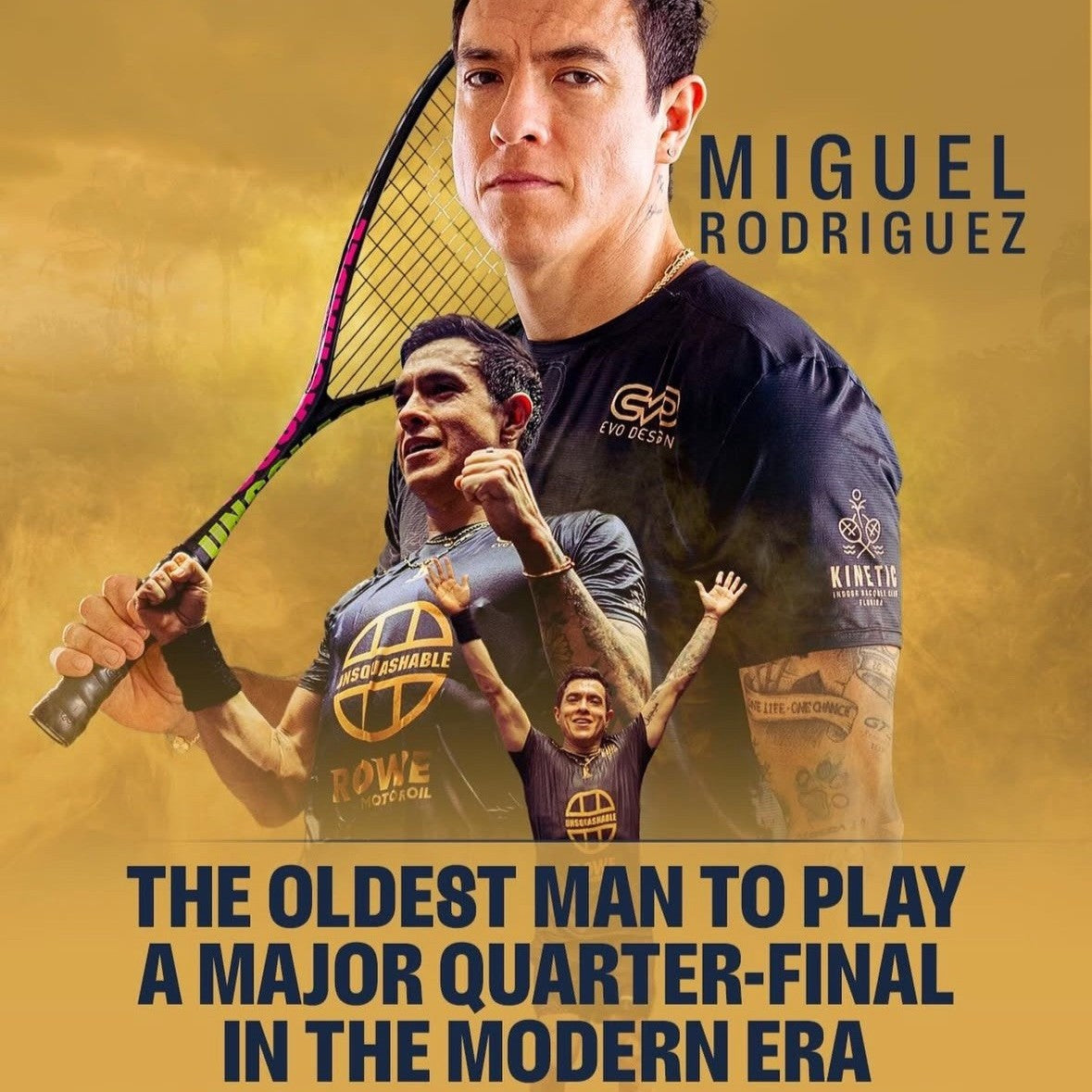 Miguel Rodríguez: Oldest Player To Reach Major PSA Quarter-Final ...