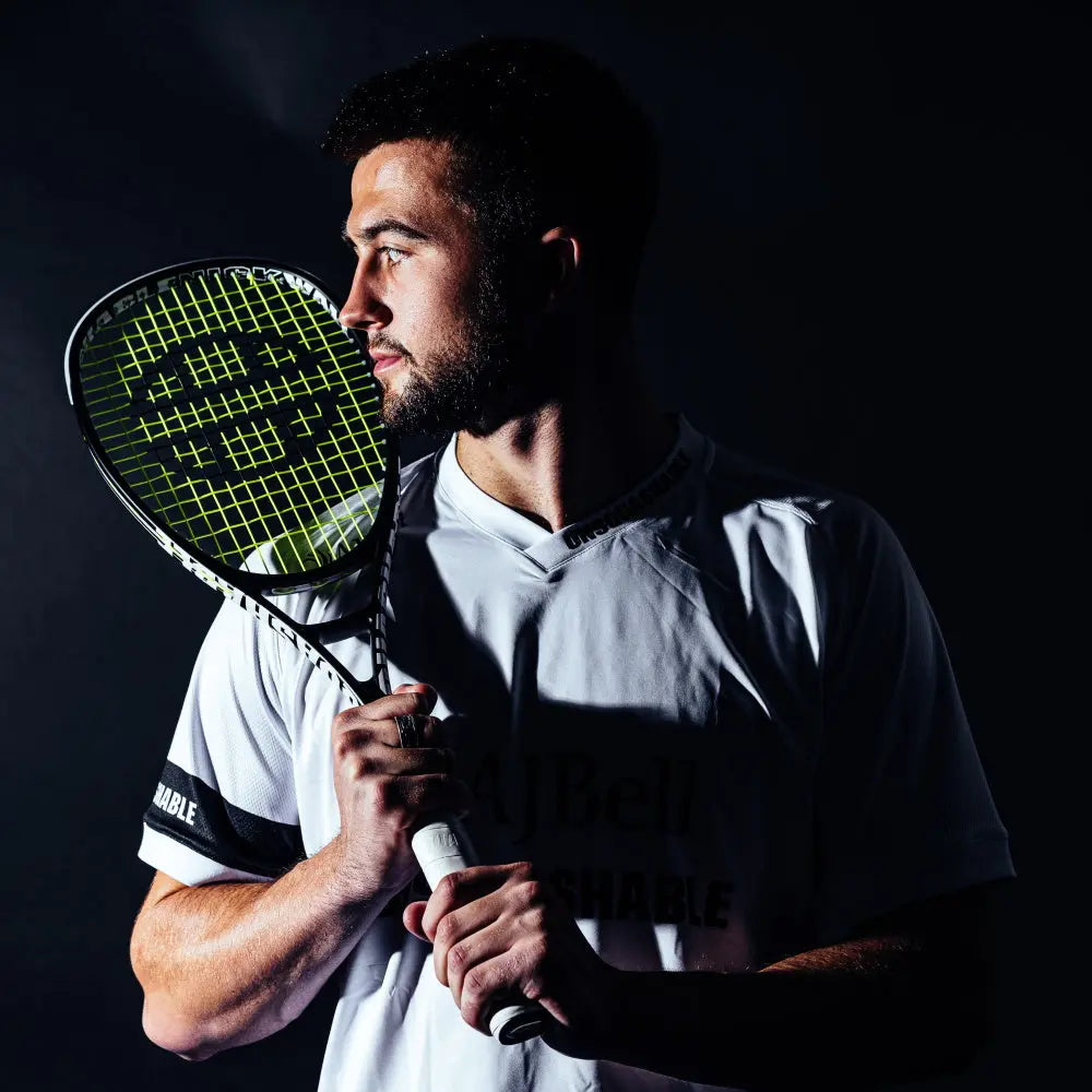 UNSQUASHABLE NICK WALL AUTOGRAPH Squash Racket