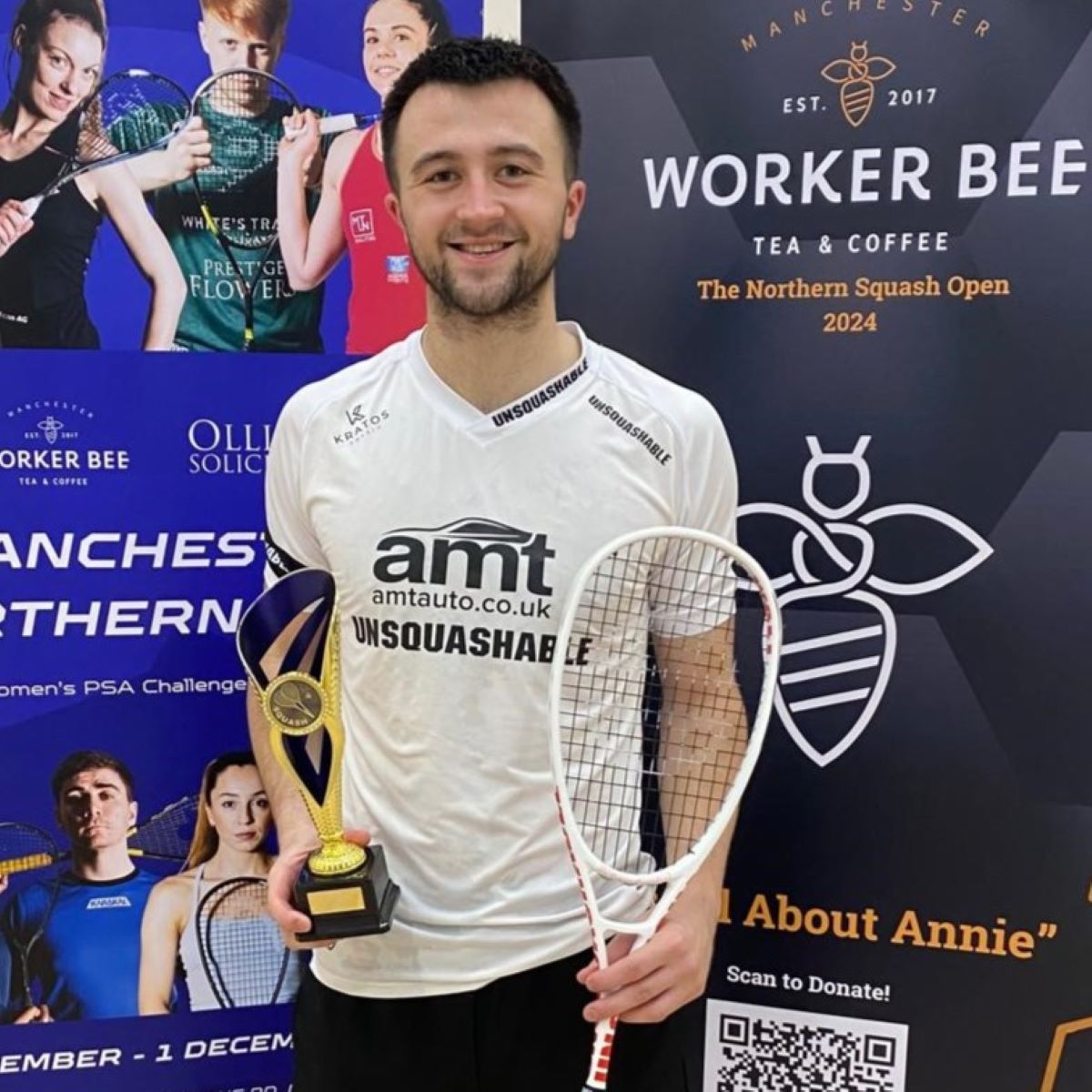 Nick Wall wins PSA Manchester Northern Squash Open – UNSQUASHABLE