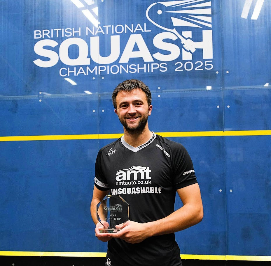 Nick Wall runner-up at 2025 British National Squash Championships ...