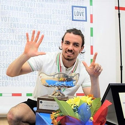 Italian No.1 & 7-time Italian National Champion Yuri Farneti joins #te ...